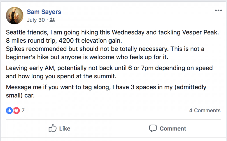 Not only a missing person - The Leader