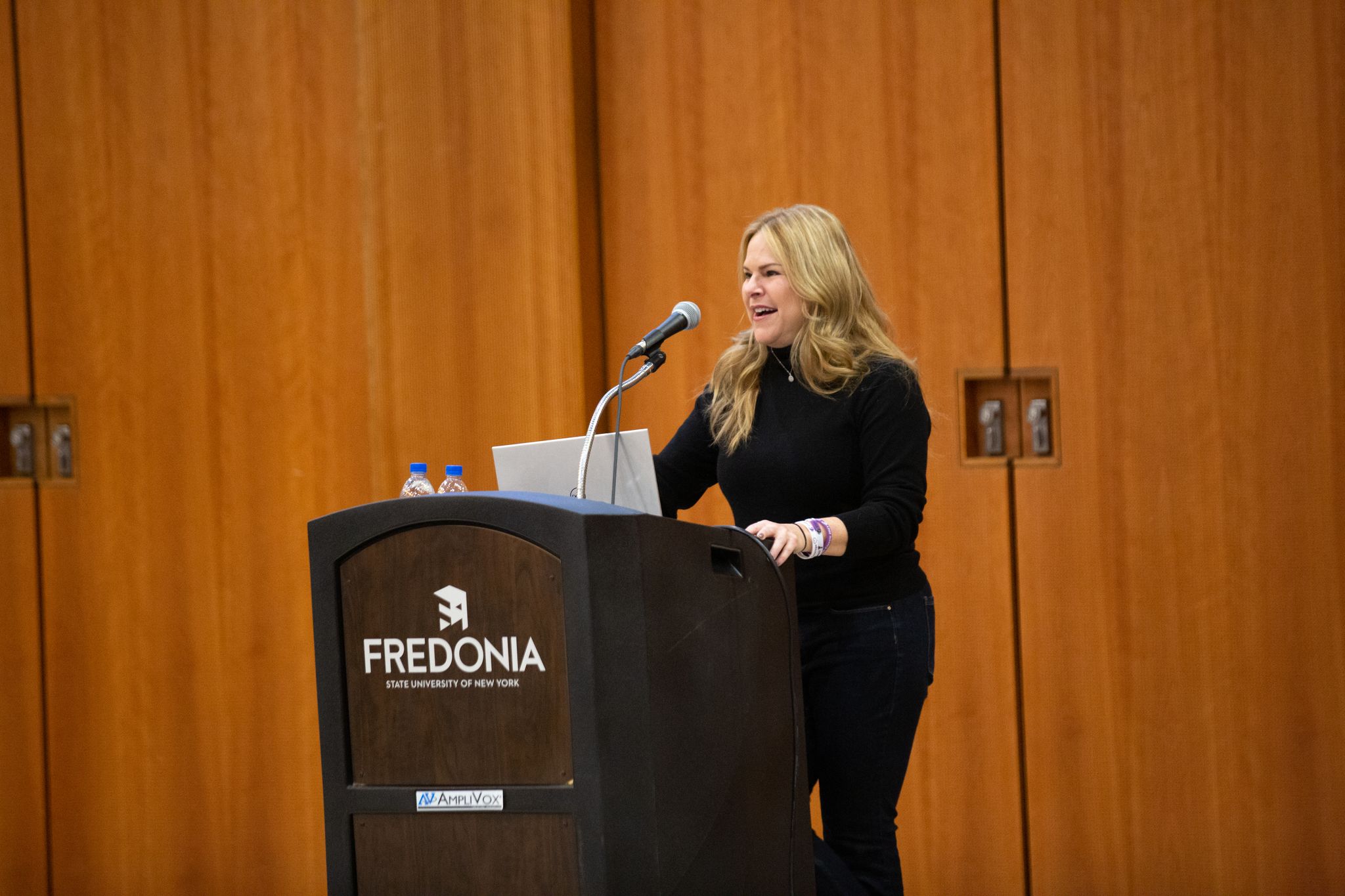 Kathleen Want encourages campus to combat hazing with 'courage' - The ...