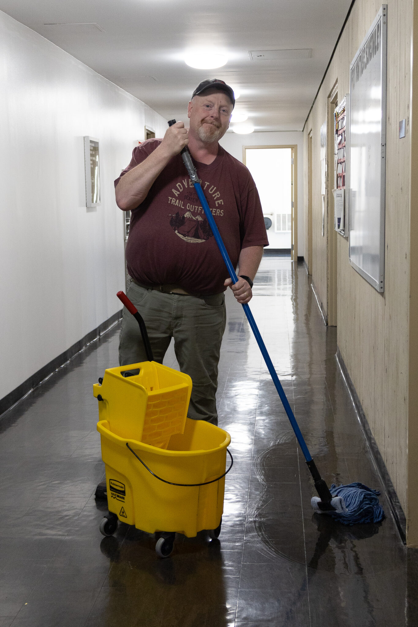McEwen Hall's kind-hearted custodian - The Leader