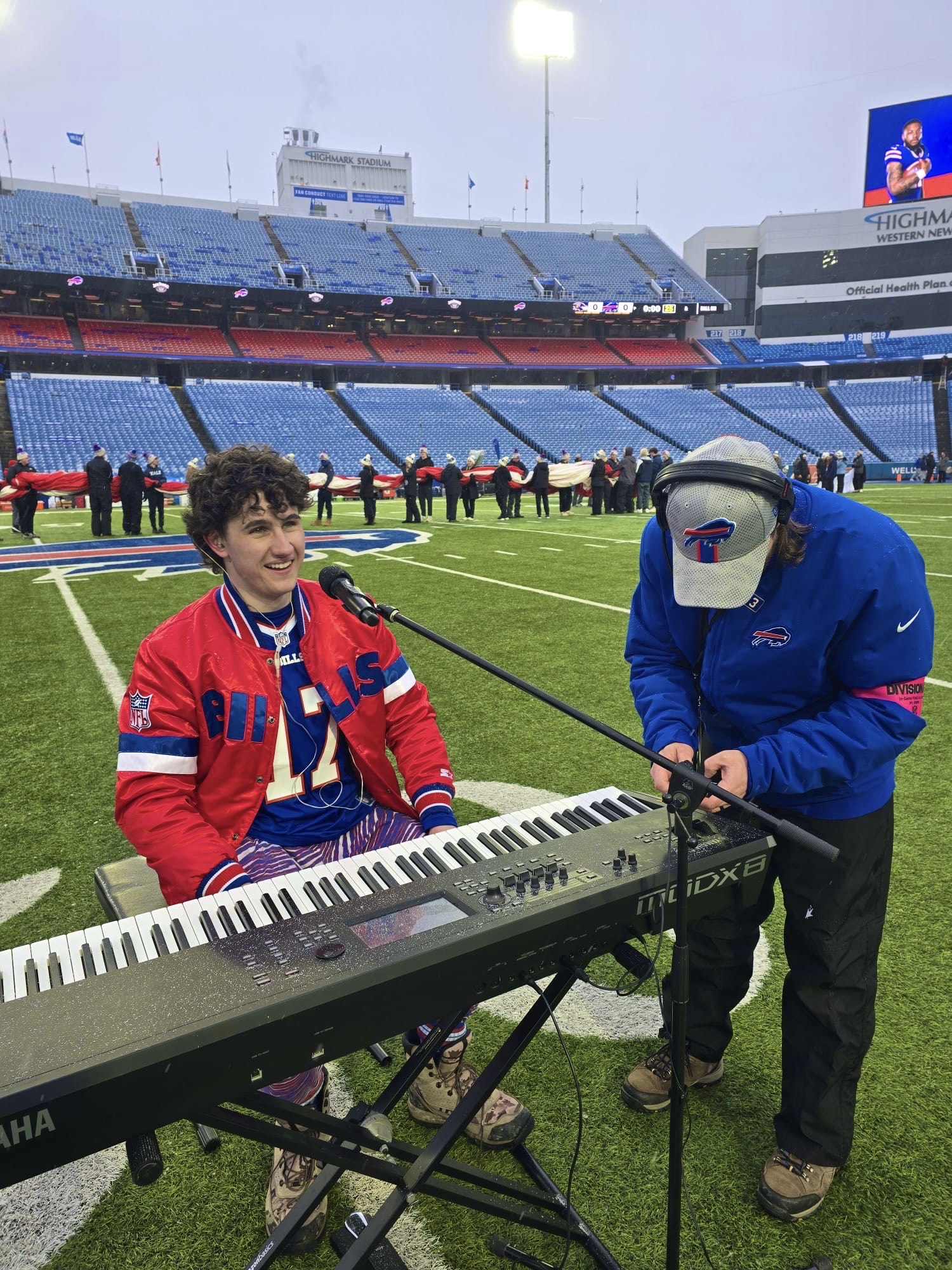Lucas West takes center field with national anthem performance on the ...